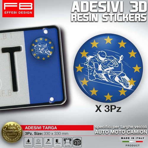 ADESIVI stickers bollini targa/plate Moto Gp Motorbike SBK Riders ...