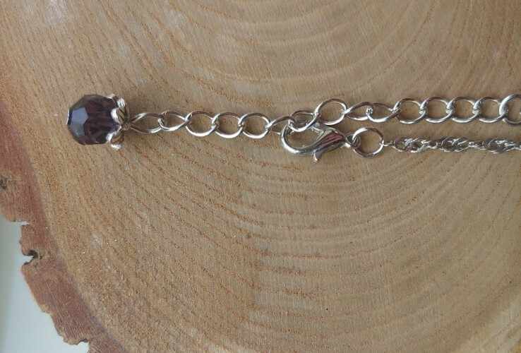Prince Rogers Nelson Inspired Purple Crystal Heart Love Symbol Necklace ...