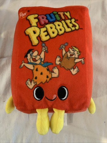 Post Cereal Plush Fruity Pebbles Fred Flintstone and Barney Rubble NWT ...