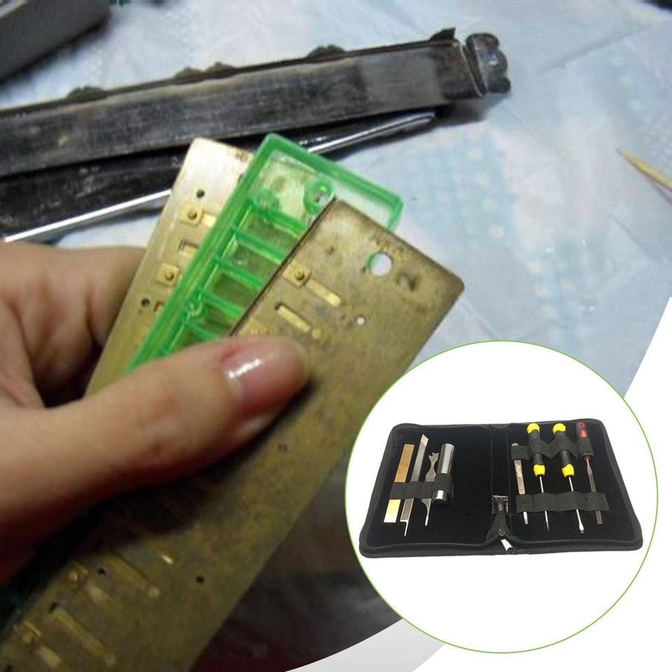 Harmonica Repair Tool Kit Harmonica Tool Set Maintain Set Portable ...
