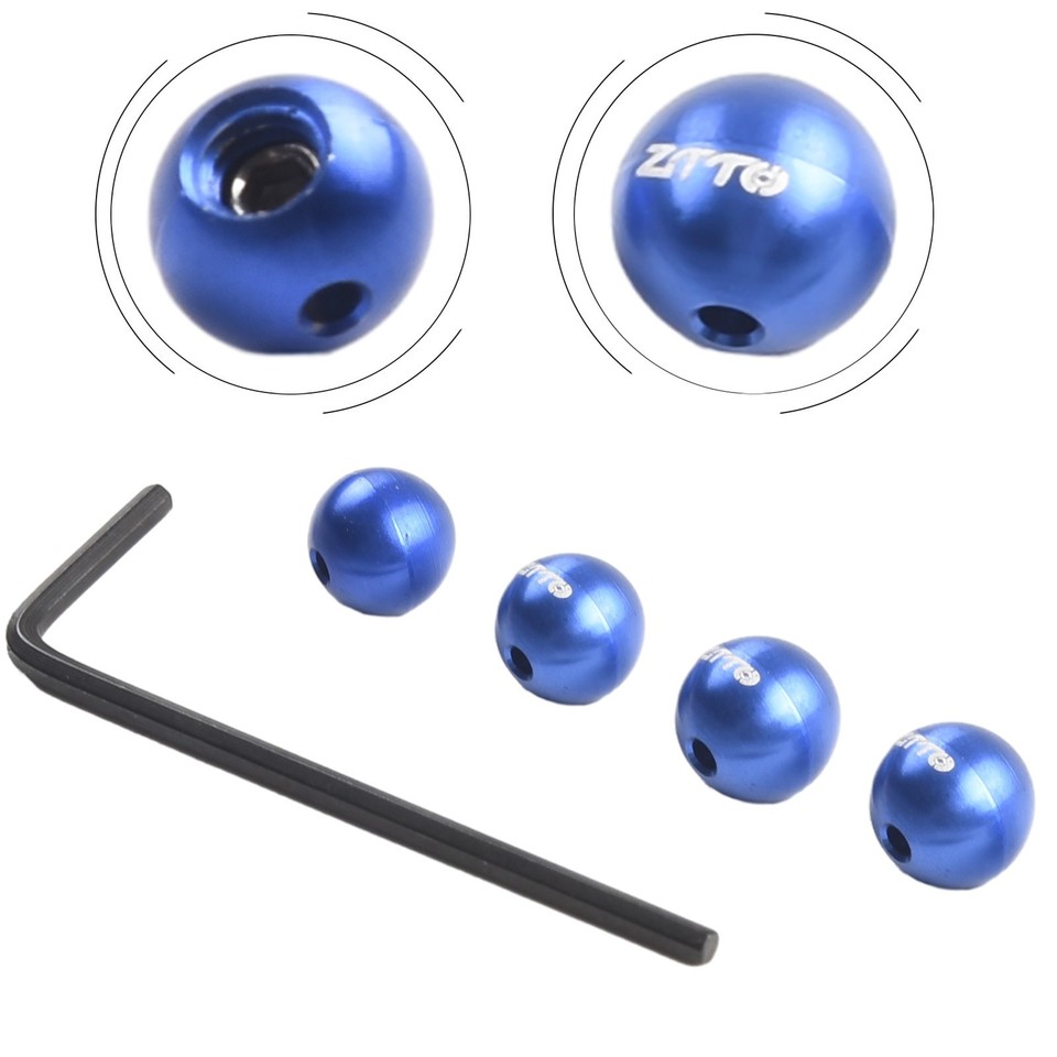 4 Pcs Shift Cable Tip Brake Gear Cable Line End Cap Ferrules For Bike ...