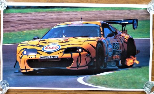 Poster 1999 Jgtc 6 Toyota Supra Esso Tiger Noda Hideki/Wine Gardner | eBay