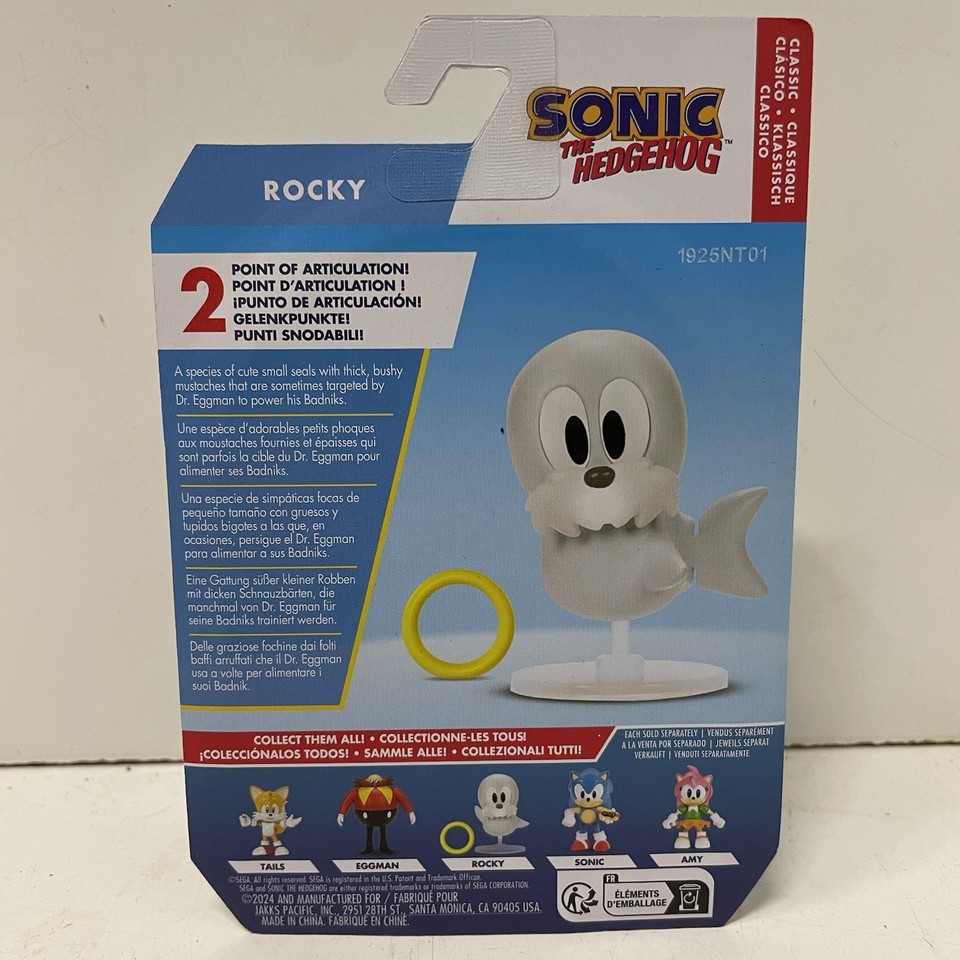 Jakks Pacific Sega Sonic The Hedgehog ROCKY 2" Mini Figure NEW | eBay