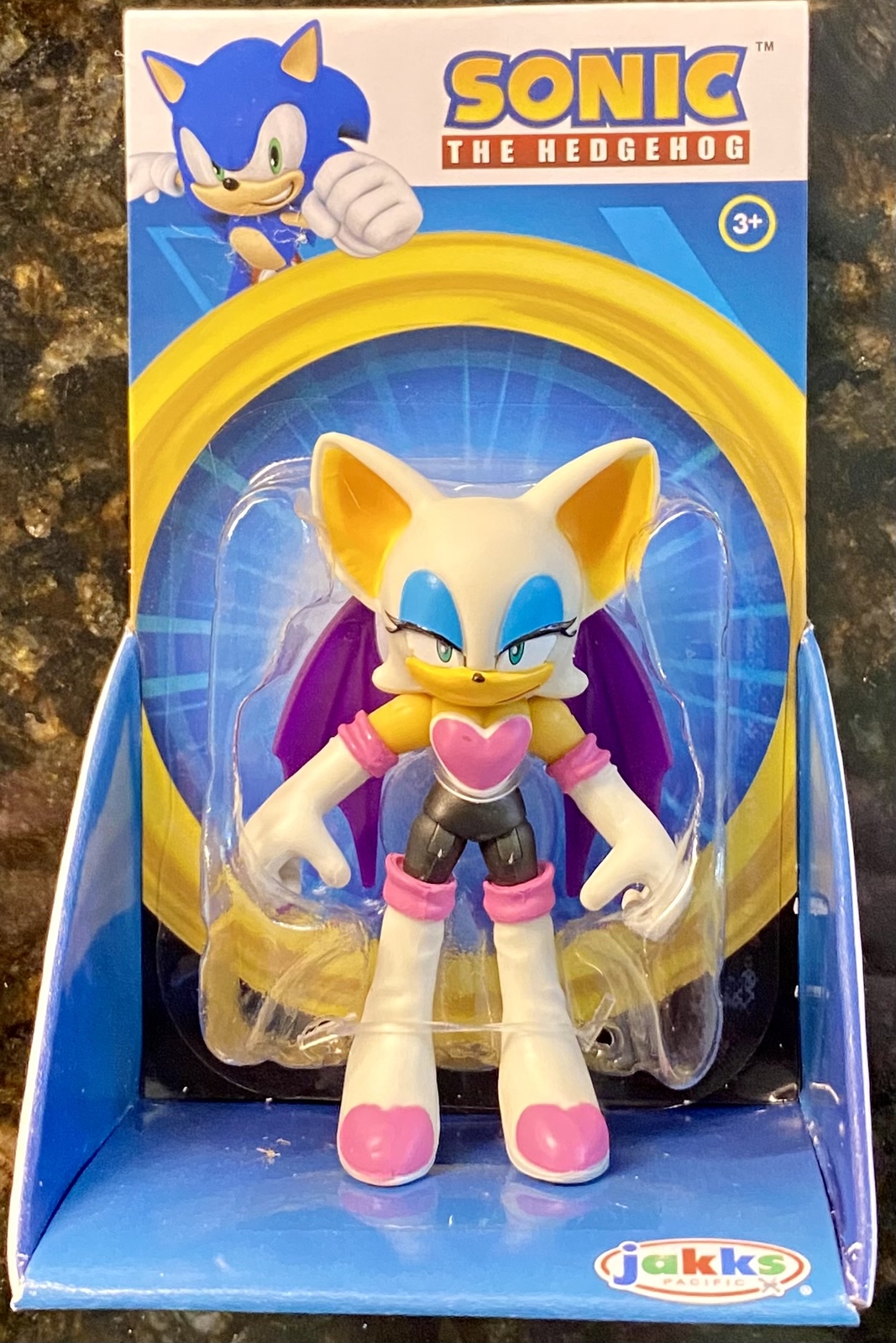 ROUGE Sega Sonic The Hedgehog 2.5 inch Action Figure Checklane Checkout ...