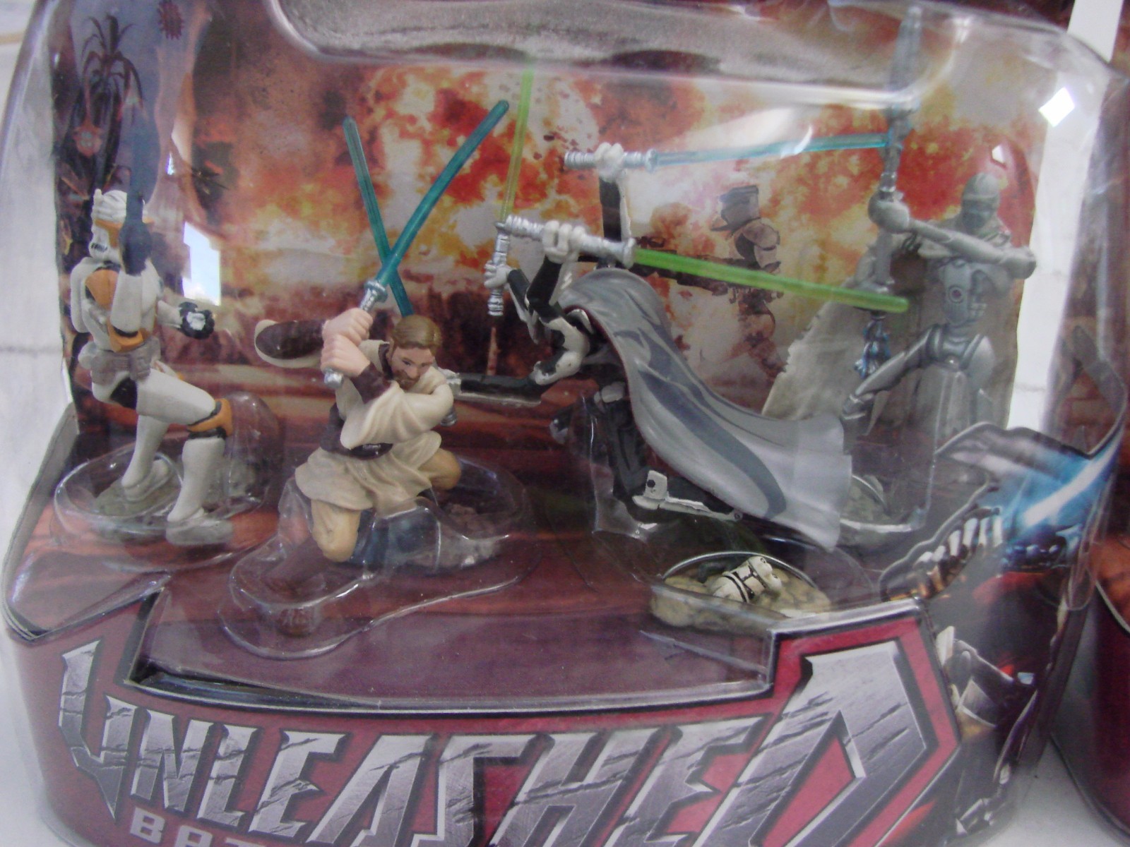 Star Wars Unleashed Battle Packs lot of 2 Battle of utapau Warriors ...