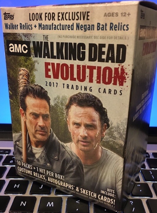 2017 Topps AMC The Walking Dead EVOLUTION SPECIAL Blaster Box - 1 HIT ...