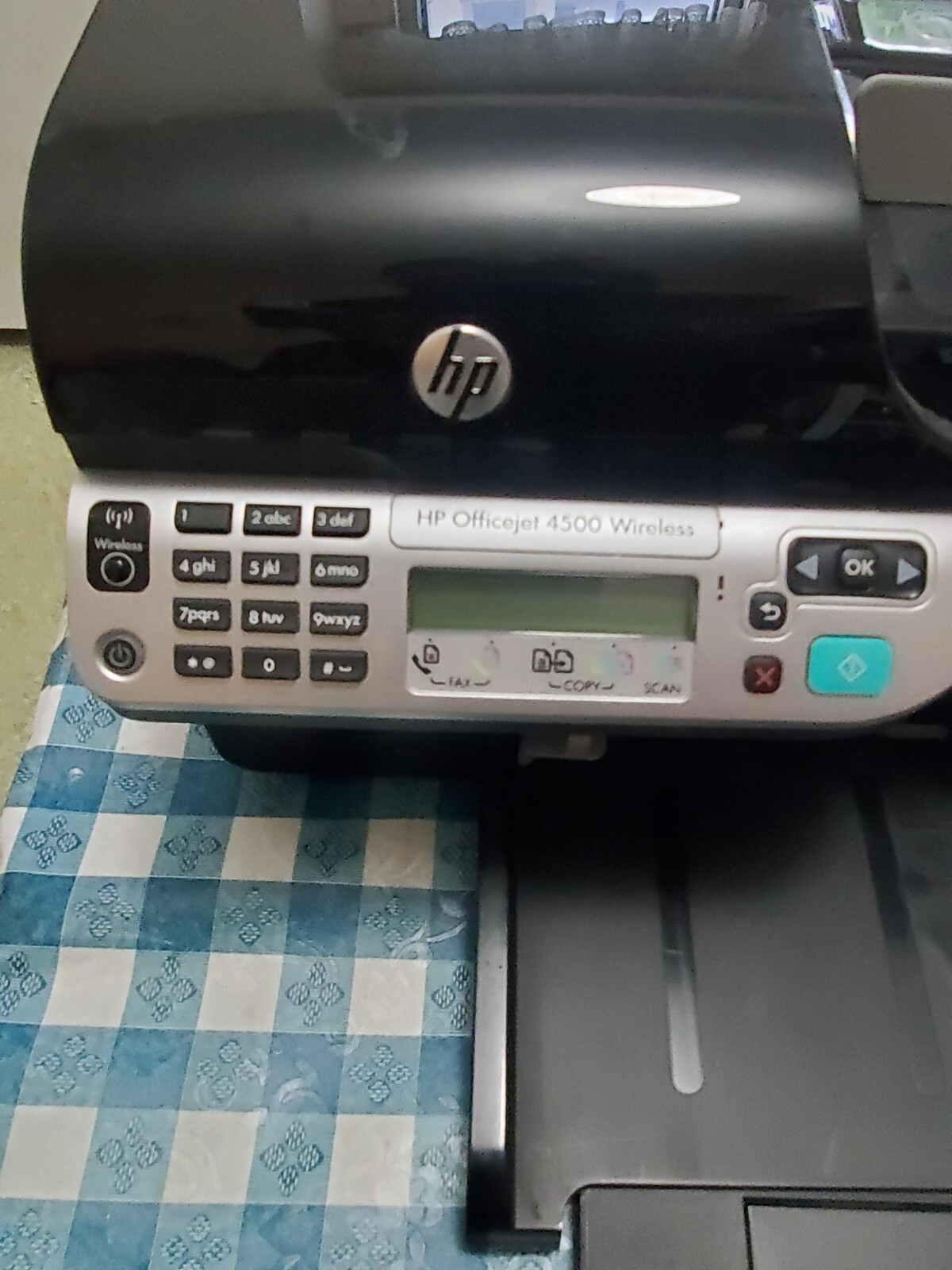HP OFFICEJET PRINTER 4500 MODEL G510N BUNDLE (4 INK Cartridges BONUS ...
