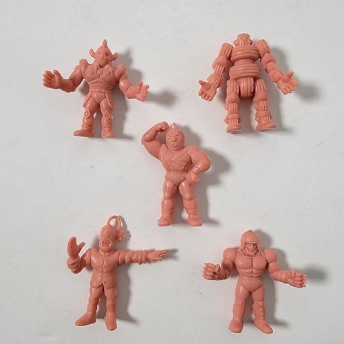 Vtg 1980's Mattel M.U.S.C.L.E. Muscle Men Action Figures Lot of 5 Skin ...