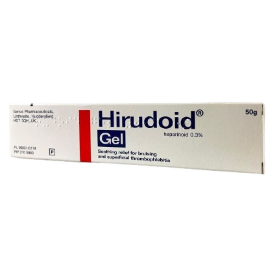 Hirudoid Cream 50g-Relieves Inflammation Of Skin/Veins-Heals Bruising ...