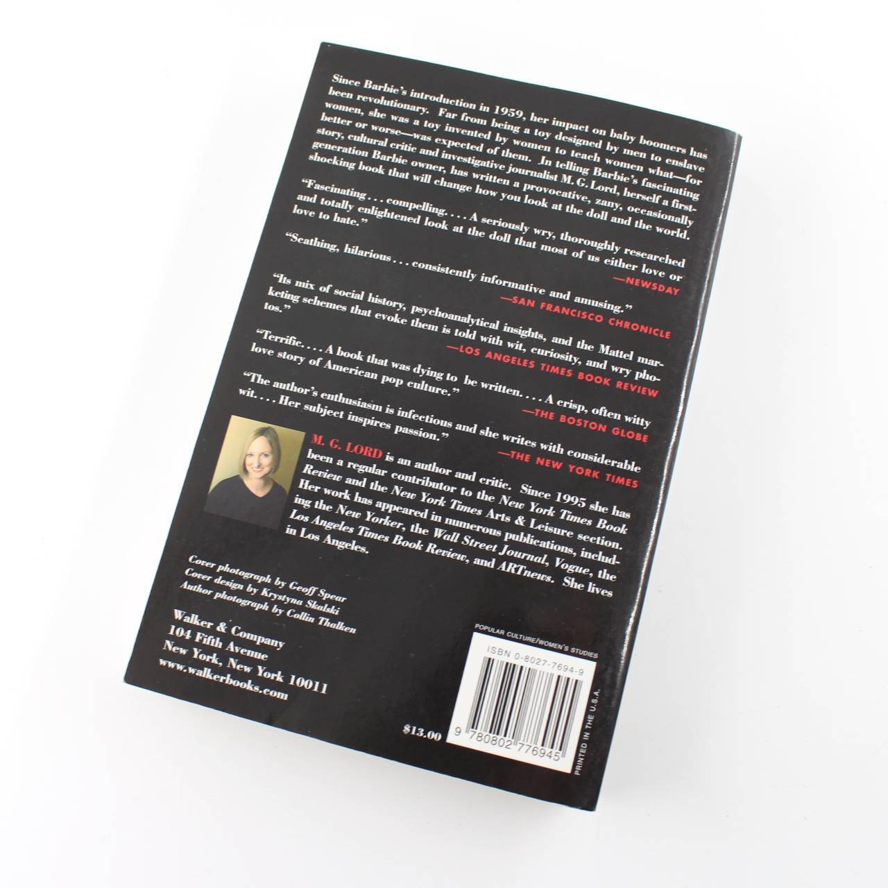 Forever Barbie: The Unauthorized Biography of a Real Doll book by M. G ...