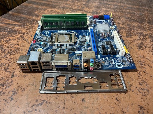 Intel Desktop Motherboard DH67BL mATX LGA1155 DDR3 DVI HDMI w i5-2320 ...