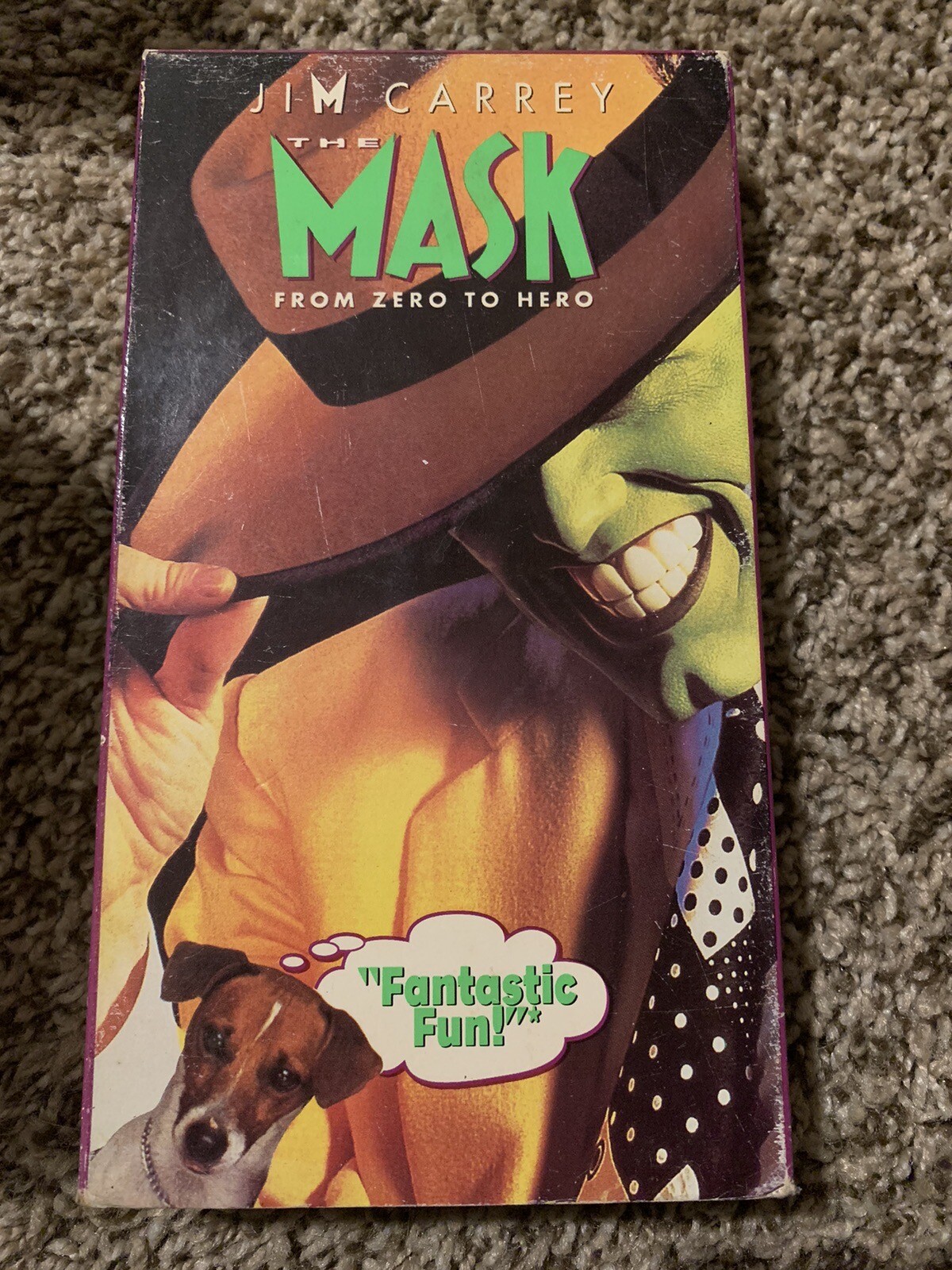 The Mask (1994) (VHS, 1995) Jim Carrey Comedy New Line Home Video ...