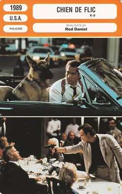 Fiche Cinéma - ROD DANIEL - CHIEN DE FLIC - 1989 | eBay
