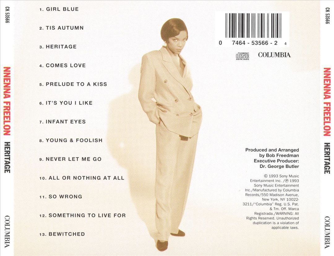 NNENNA FREELON HERITAGE NEW CD 74645356624| eBay