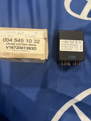 Mercedes Benz 560SEC 560SEL Idle Speed Control Module Relay A0045451032 ...