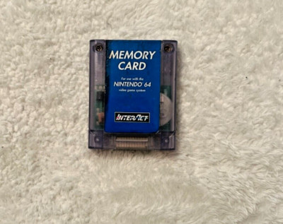 Nintendo 64 memory card N64 | eBay