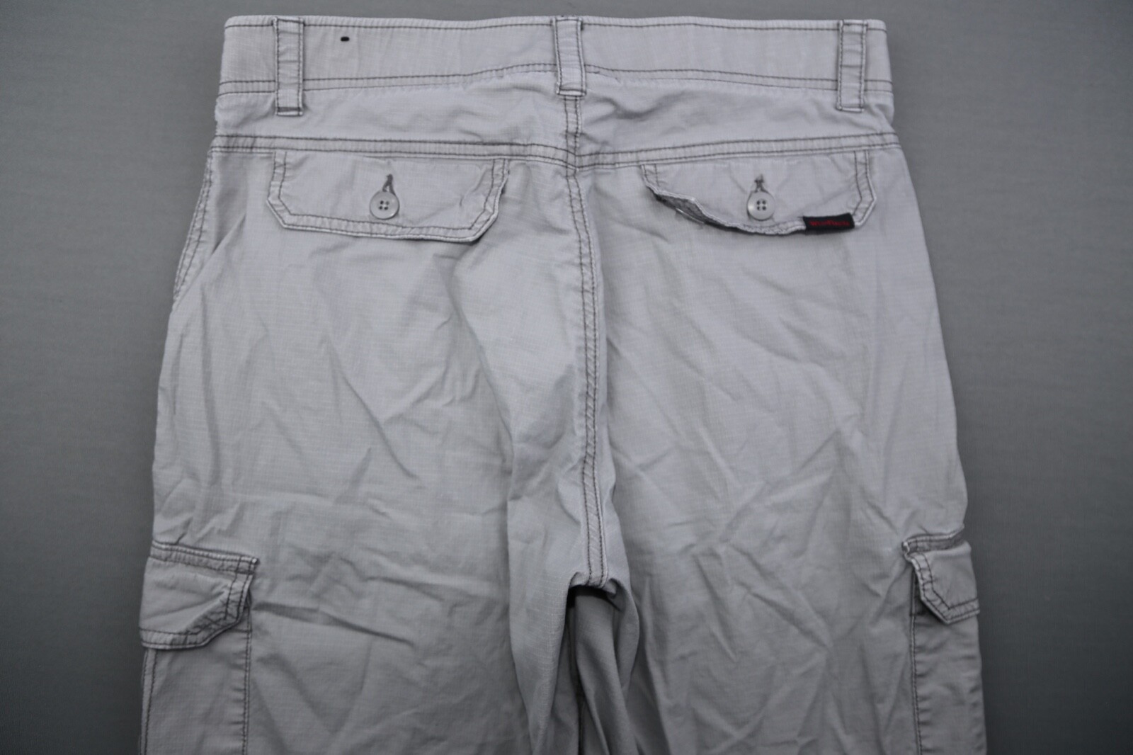 Men's Wear First Ripstop Cargo Shorts Stretch Gray Si… - Gem