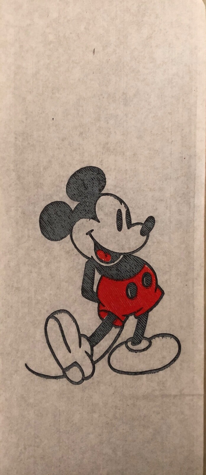 Original Vintage Antique 1950’s Mickey Mouse Cartoon … - Gem