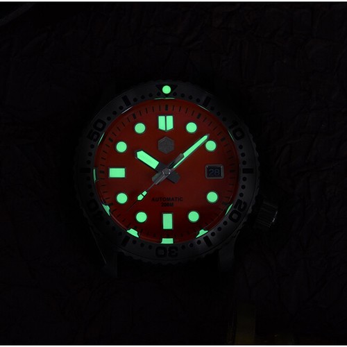 Saint Martin men's diving watch, men's automatic watch 200 meters ...