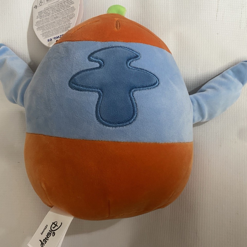Stitch Squishmallows 8" Halloween Evil Pumpkin 2025 Blue Orange NWT | eBay