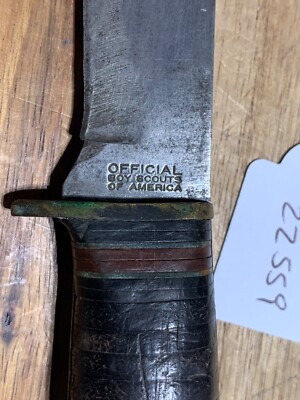 Vintage Western Boys Scouts of America knife (22559) | eBay
