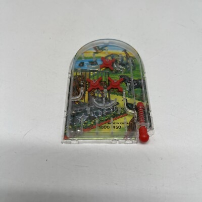 Vintage Pinball Game Pocket Mini Fun’nGames Collectible Animal Theme ...
