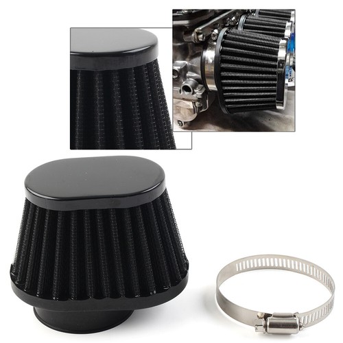 1 x Black 51mm 2 Inch Air Intake Filter Cleaner Pod For Universal ...