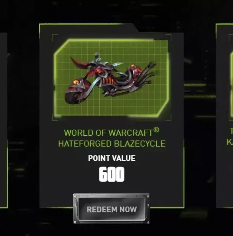 mtn dew Promo | WoW World Of Warcraft Mount - Hateforged Blazecycle ...