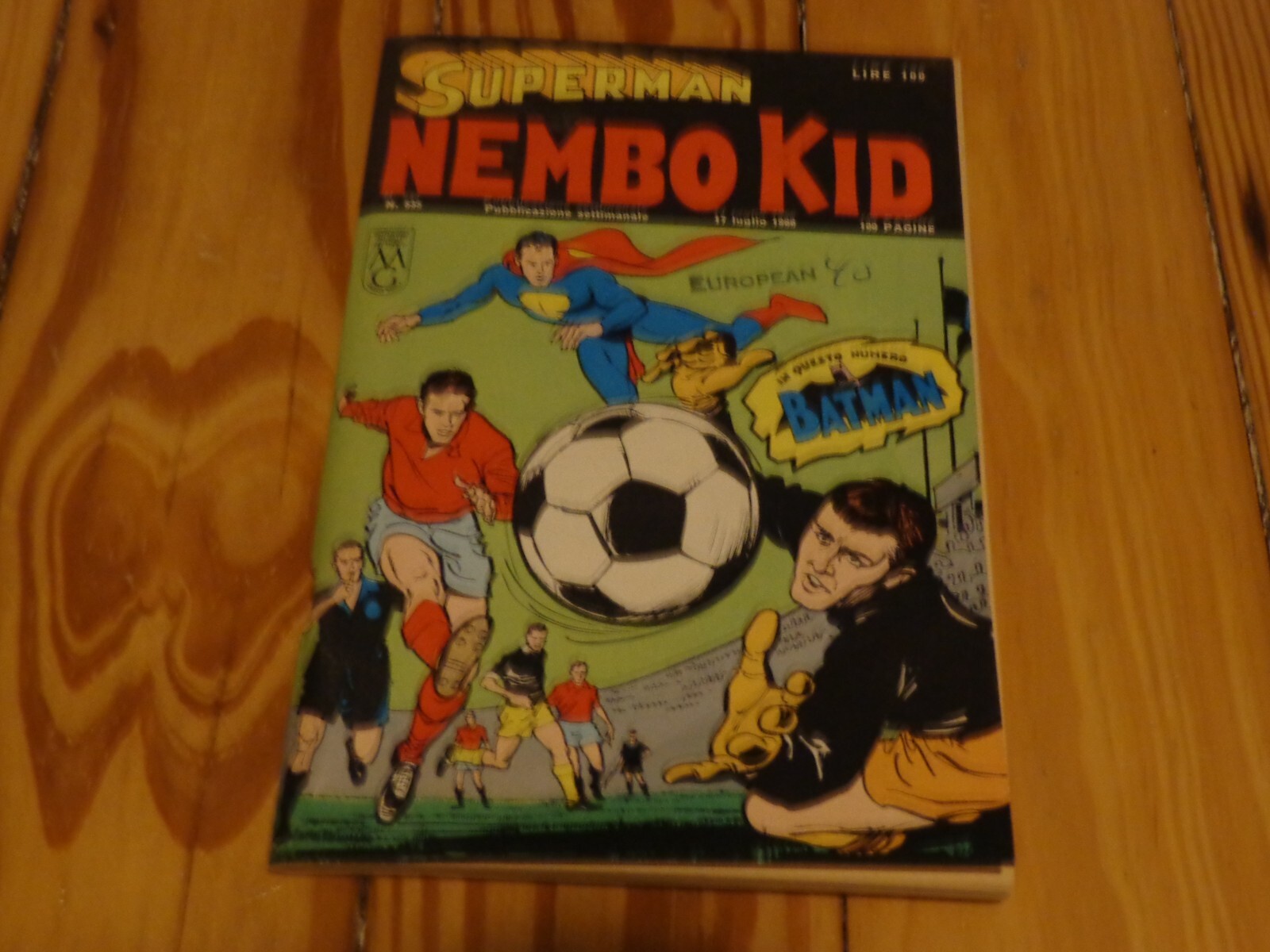 Superman Nembo Kid Vintage Comic Book Italian | eBay