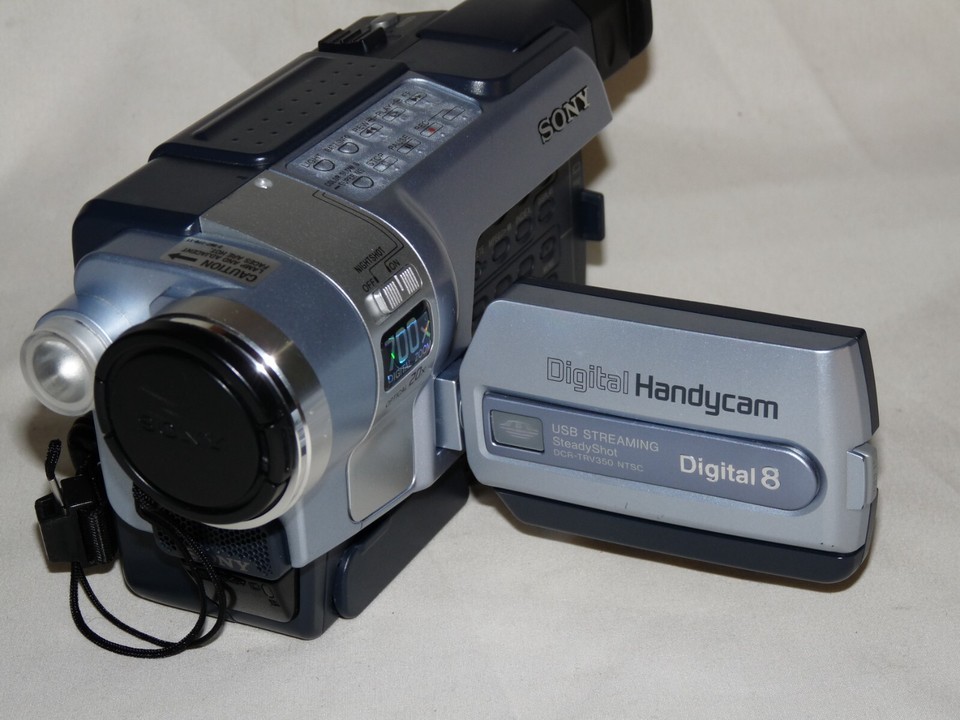 Sony DCR-TRV350 Digital8 HI8 8mm Video8 Camcorder VCR Player Video ...