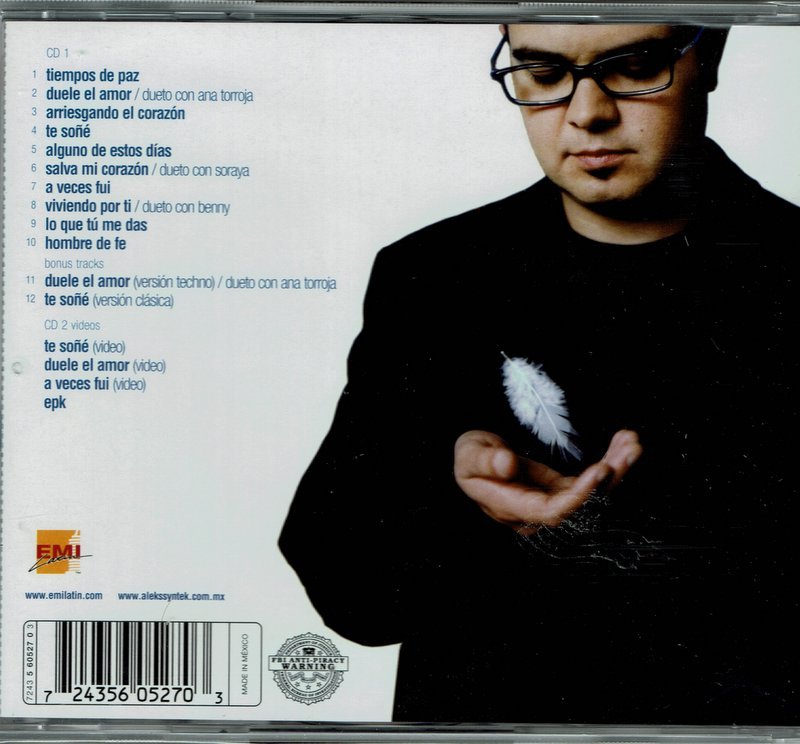 Aleks Syntek Mundo Lite BRAND NEW SEALED CD/DVD | eBay