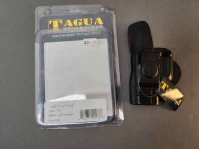 TAGUA GUNLEATHER INSIDE PANTS HOLSTER KAHR P40-BLACK-LEFT HANDED IPH ...