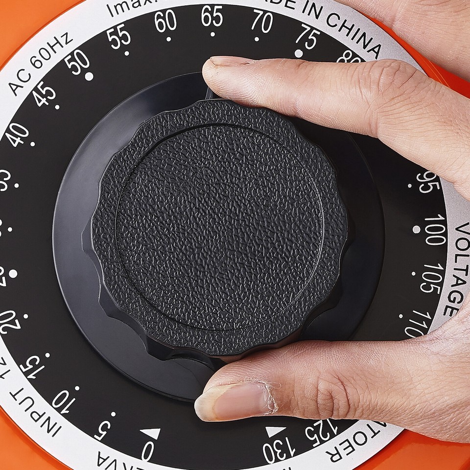 10A Variac Transformer Variable 1000VA AC Voltage Regulator Metered 0 ...