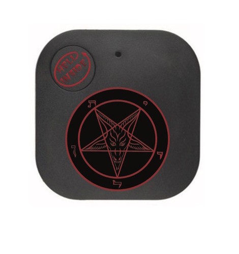 NWO Baphomet Pentagram Satanic Sigil 666 Seal Beast RFID GPS Chip Trace ...