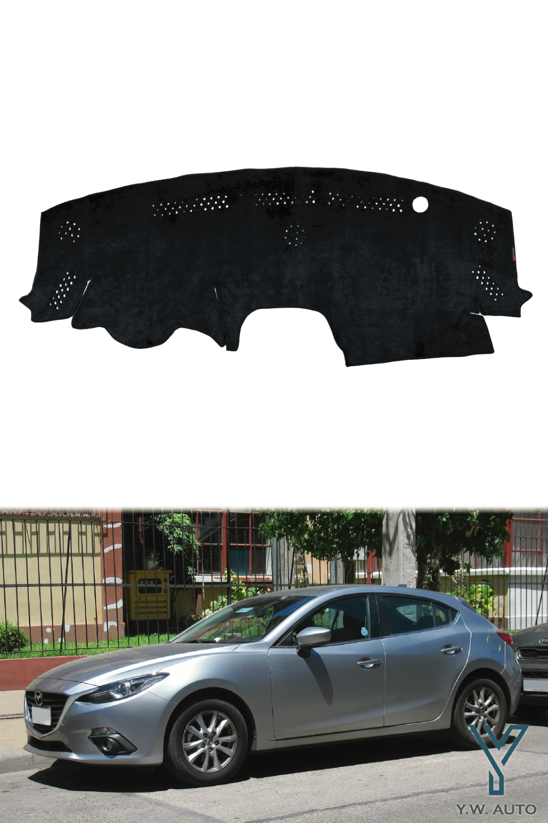 For Mazda Mazda3 2014-2018 for left hand drive DashMat Dash Cover ...