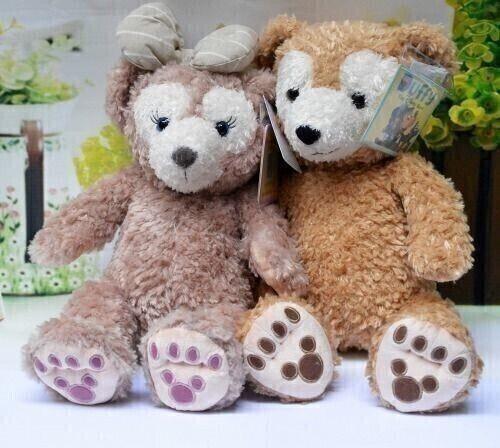 2pcs* New Disney Resorts 12" SHELLIE MAY Duffy Disney Bear Plush Toy ...
