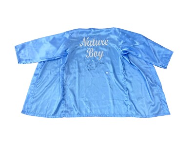 Ric Flair Signed Autographed Blue Nature Boy Wrestling Robe COA JSA | eBay