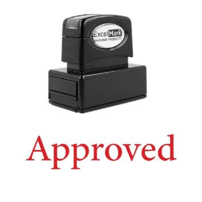 APPROVED Stamp - Pre-Inked / Red | eBay