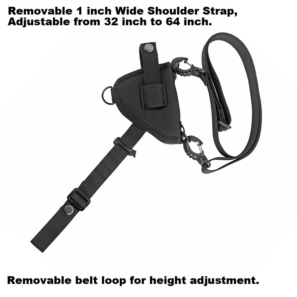Tactical Cross Body Sling Shoulder Holster Revolver Holster for Most J ...