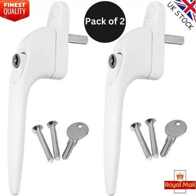 Home Secure™ Universal uPVC Window Handle Multi-Spindle - White UK Best | eBay UK