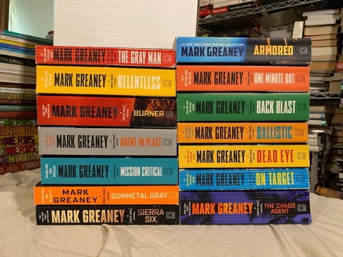 Lot of 14 The Gray Man Series 1-13 + Armored Mark Greaney | eBay