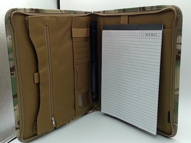 KOSIBATE U.S. Army Padfolio Binder With Camouflage Cover And Memo ...