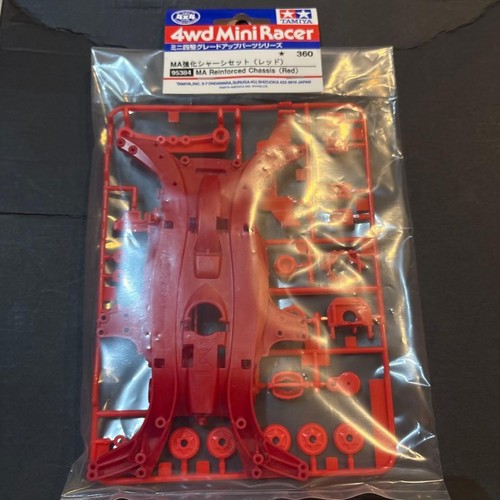 Mini 4Wd Ma Reinforced Chassis Set Red 95384 | eBay