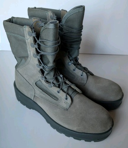 Wellco Air Force Combat Boots 10.5 R Sage Green Military Vibram USAF ...