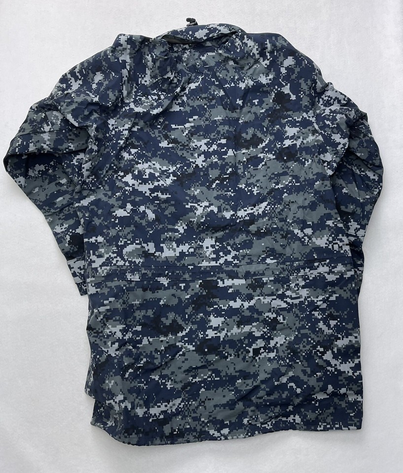 US Navy USN NWU Type I Working Uniform Parka GoreTex Small X-Long ...