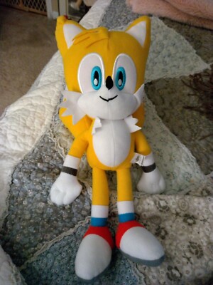 Sonic the Hedgehog TAILS PLUSH 12-inch Plush GE NEW AUTHENTIC | eBay