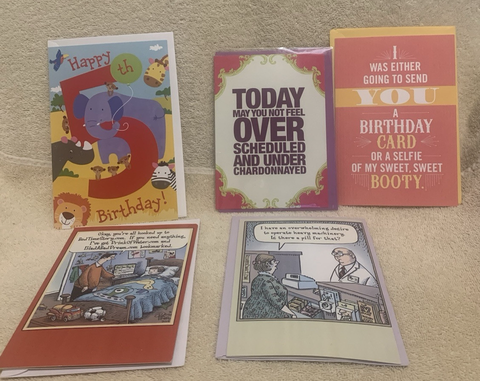 29 Pc Assorted BIRTHDAY CARDS & ENVELOPES Lot #5 - NEW | eBay