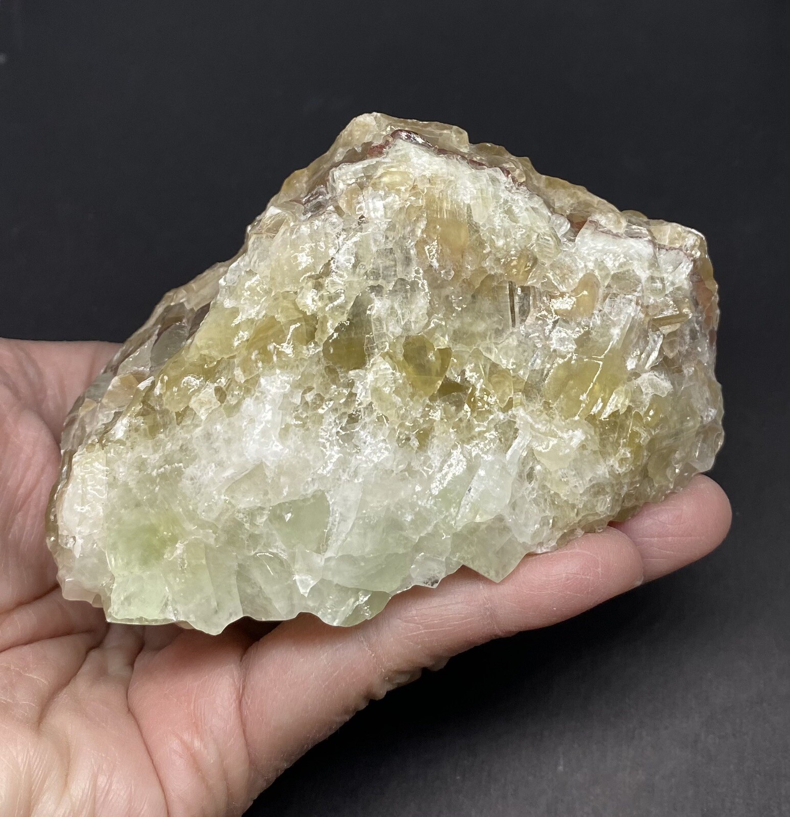 Green Calcite Specimen 370g Over 4in Crystal Healing,Chakra,Aura ...