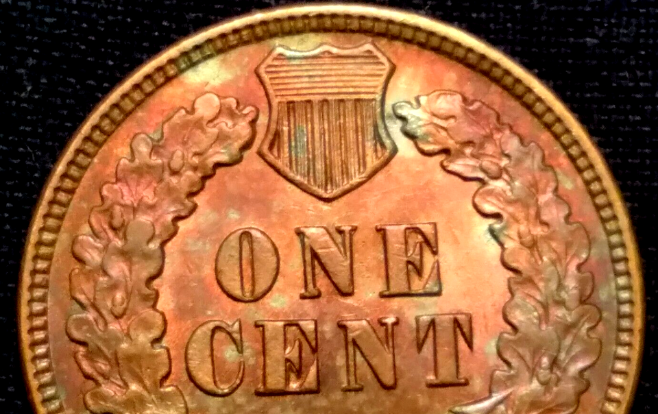1909 Indian Head Penny Cent *KEY DATE* ~TONED~ Higher Grade/About ...