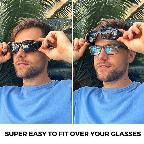 Fit Over Polarized Sunglasses Solar Shield Sunglasses To Wear Over ...